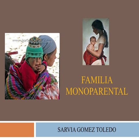 La Familia Monoparental | PPTX