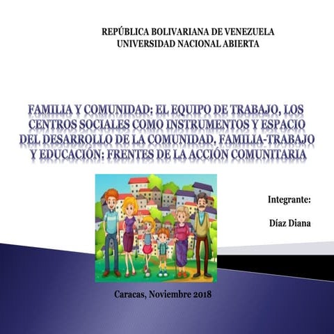 Familia y comunidad | PDF