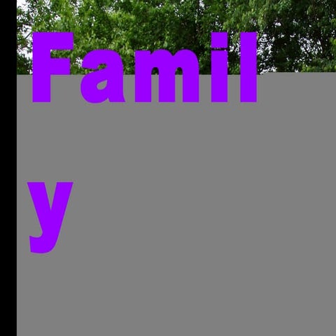 Describing a Close Family_Advanced_Presentation | PPTX