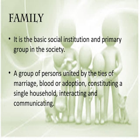 Kinds of family structures | PPTX