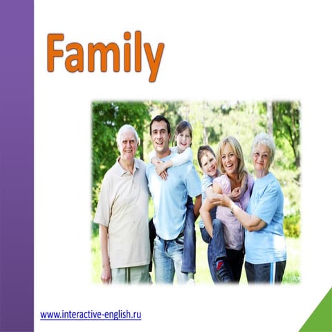Family - Семья | PDF
