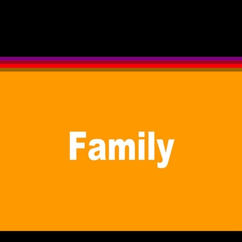 My family powerpoint | PPTX