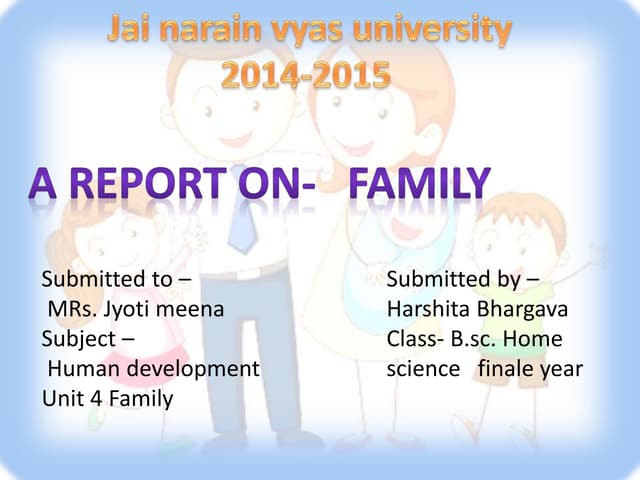 Types of family structures | PPTX
