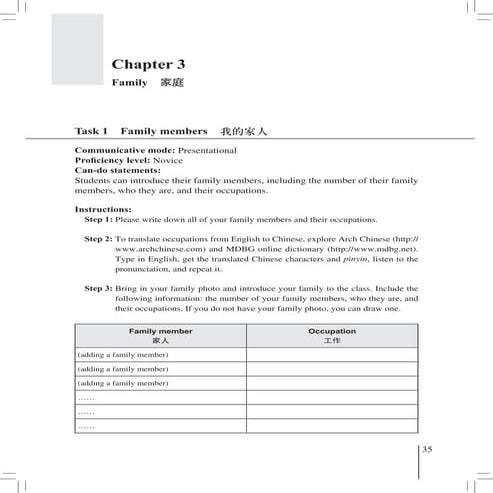 Task-based Chinese language teaching approach sample tasks | PDF