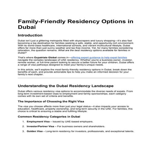 Family-Friendly Residency Options in Dubai.docx