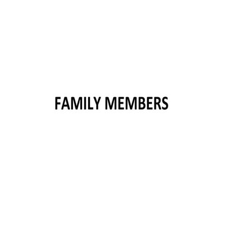 Family members | PDF