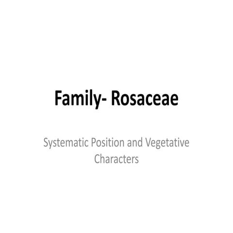 Family- Rosaceae.pptx