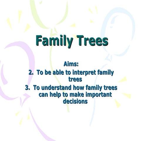 Family Tree | PPT