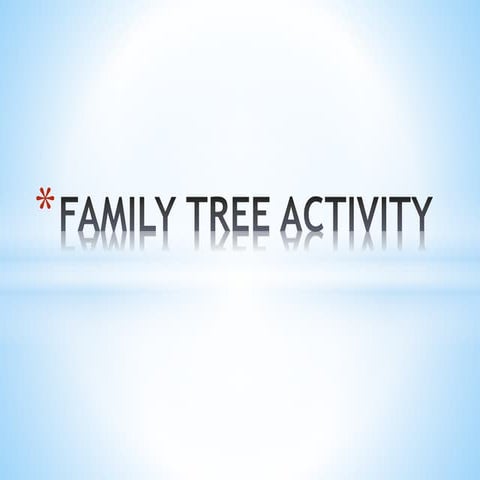 Family members-ppt-fun-activities-games 41354 | PPT