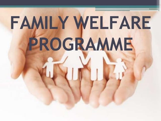 National family welfare programme | PPTX