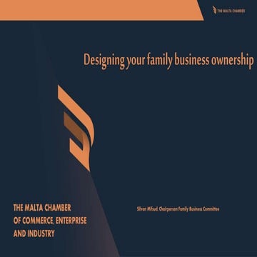 Family Business Course - Designing your family business ownership - No ...