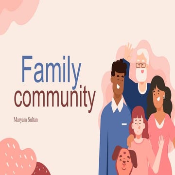 Family community .pptx