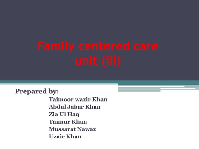 Family in Community Health Nursing ppt presentation | PPTX