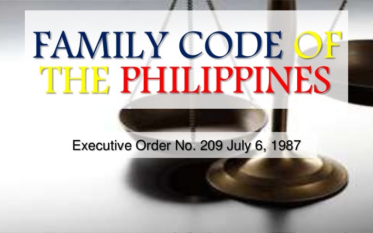 Family Code of the Philippines (Title 5 - 8)