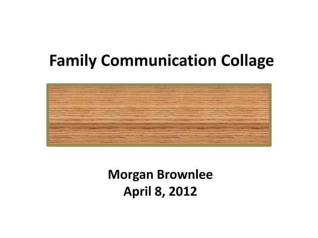 Chapter 10 family life today | PPTX