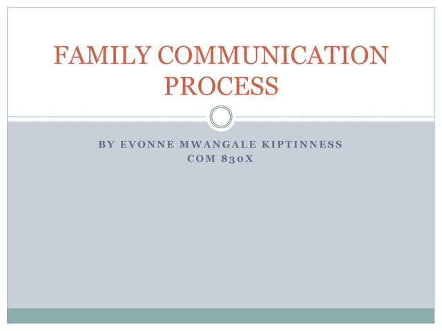 Family Conflict Management.pptx......... | PPTX