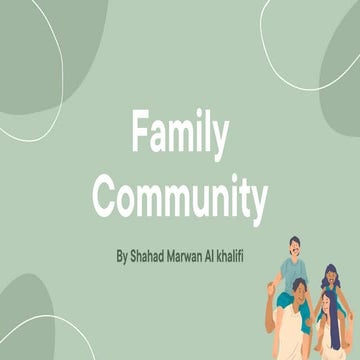 Family Community | PPT