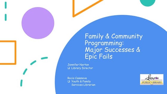 Big Talk From Small Libraries 2024: Genrefying your Public Library | PPT