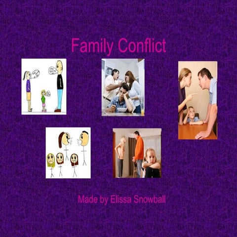Family conflict | PPT