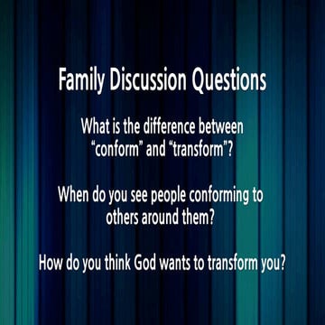 Family discussion guide | PDF