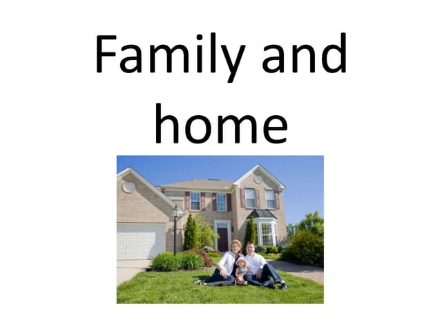 Types of family structures | PPTX