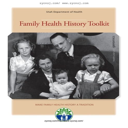 Family health history toolkit | PDF
