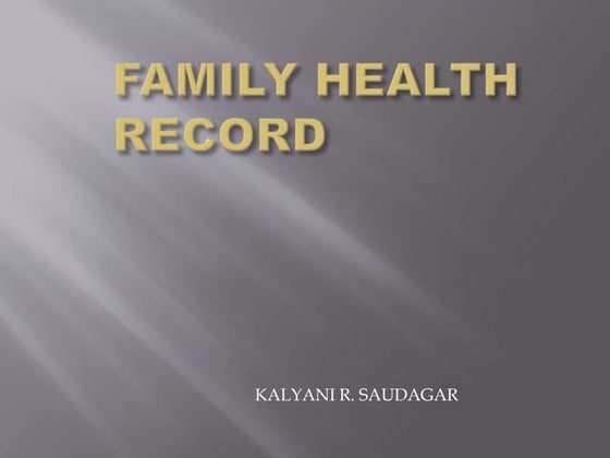 Family folder format | PDF | Pregnancy | Reproductive Health