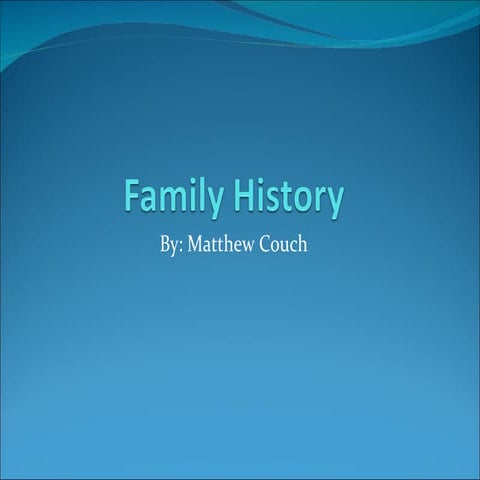 Matt Couch | PPT