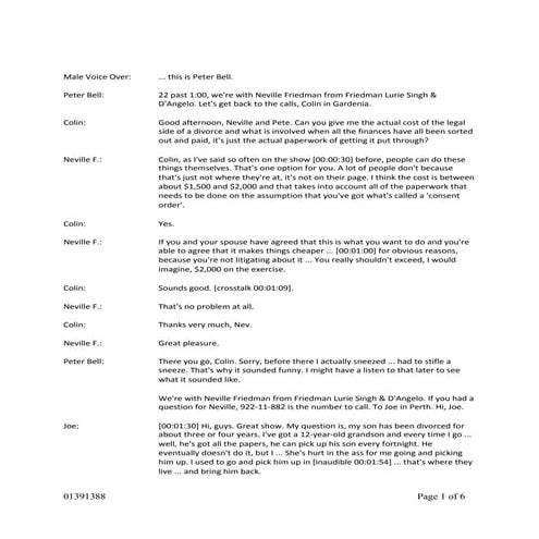 Family Law: Costs, grandchildren access, passport application, child ...