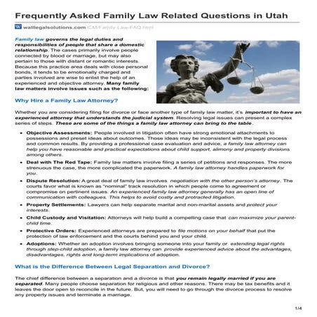 Family Law Basics | PPTX