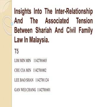 Family law online presentation | PPTX