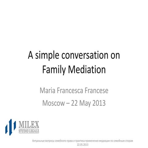 Family law presentation | PPT