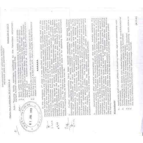 Family member instruction | PDF