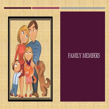 Family members | PPT