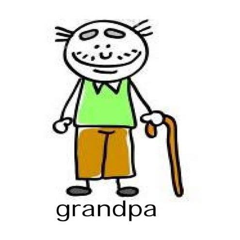 Family Members - Flashcards for First Grade | PDF