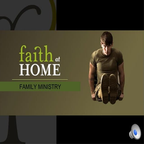 Family ministry session 1a | PPS