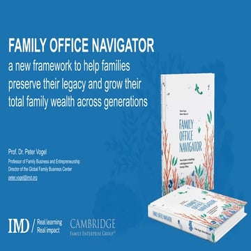 Family Office Navigator | PDF