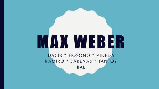 Max weber’s theory of bureaucracy and its criticism | PPT