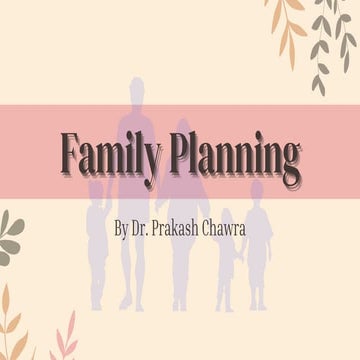 Family planning | PPTX