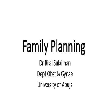 Cervical Caps as method of family planning | PPTX