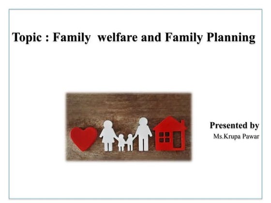 Health talk on Family Planning lesson plan - Type ,Advantages ...