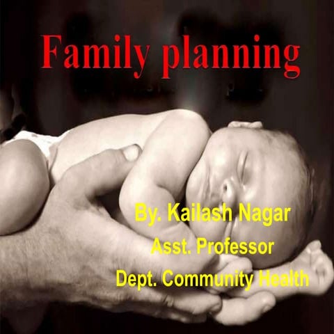 Family planning method | PPTX