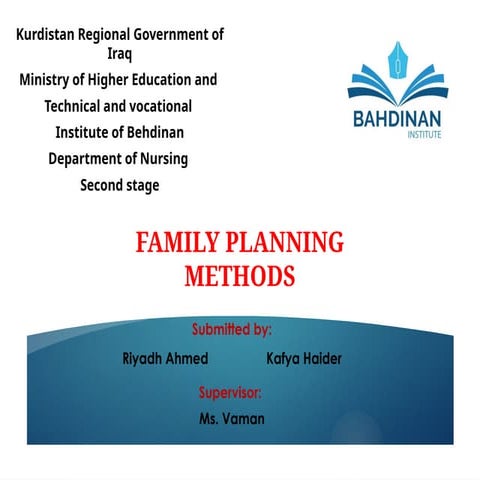 FAMILY PLANNING METHODS.pptxFAMILY PLANNING METHODS.pptx