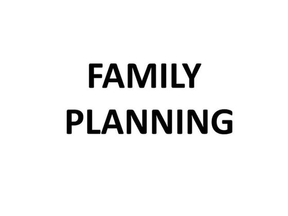 Family planning counselling | PPTX | Pregnancy | Reproductive Health