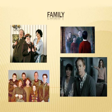 Harry Potter's Family | PPTX