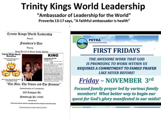 Trinity Kings World Leadership: King Barry of the Ratliff Kingdom... | PPT