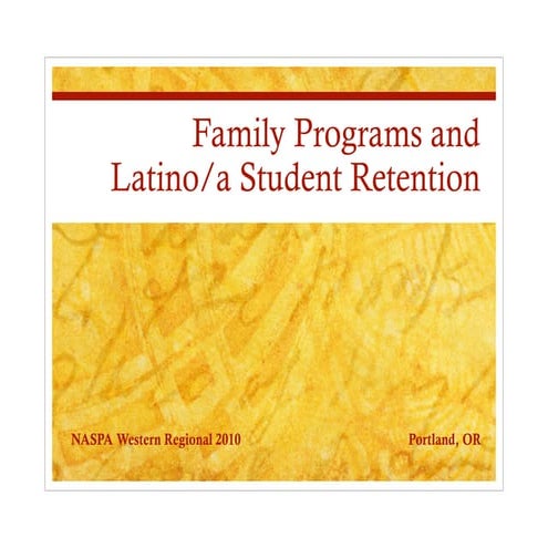 Family programs naspawr10 | PPT