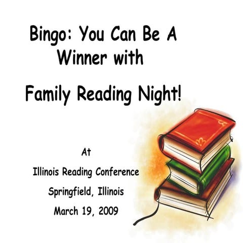 Family Reading Night Presentation | PPT