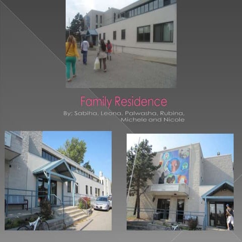Family residence short copy | PPTX