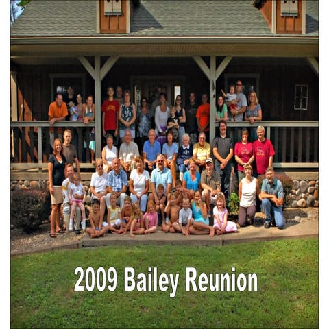 Family Reunion Slide Show | PPT